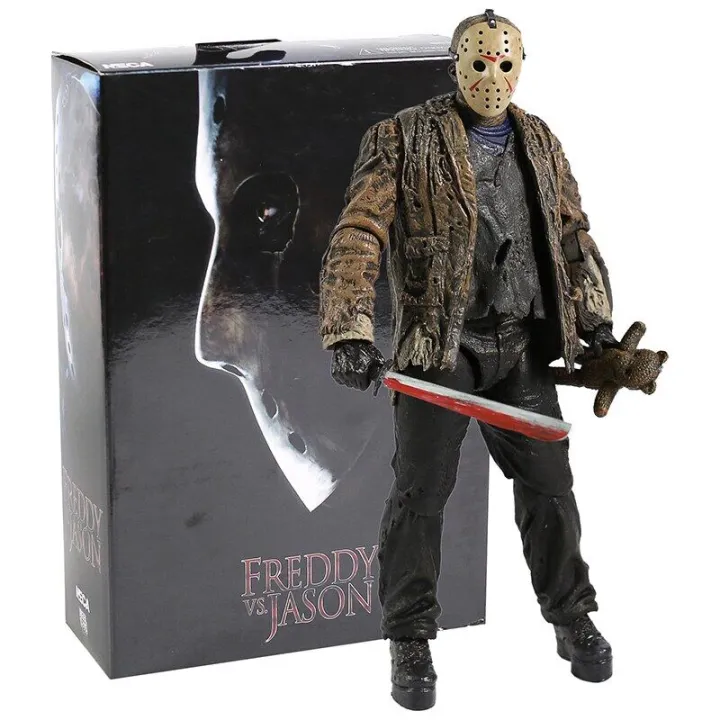 NECA Freddy Vs.Jason Jason Voorhees PVC Action Figure Collectible Model ...