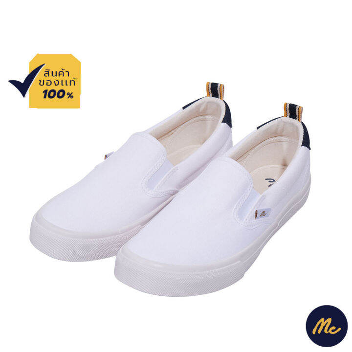 Mc Jeans รองเท้า Slip on หญิงและชาย สียีนส์ฟอก ผ้า CANVAS ใส่ได้ทั้ง ...