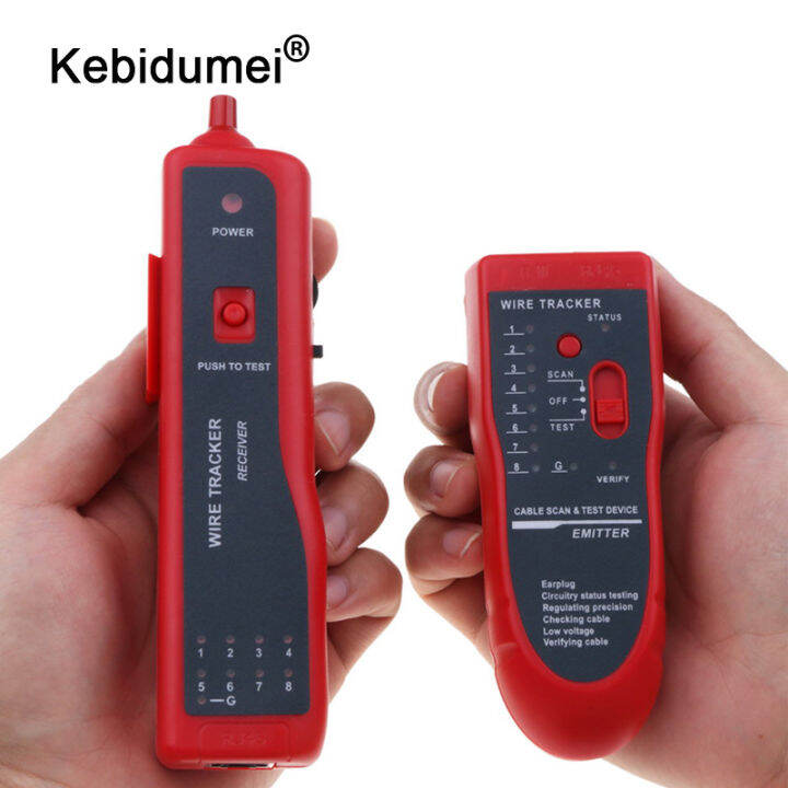 Original Cat5 Cat6 RJ11 RJ45 ephone Wire Tracker Tracer Toner Ethernet ...