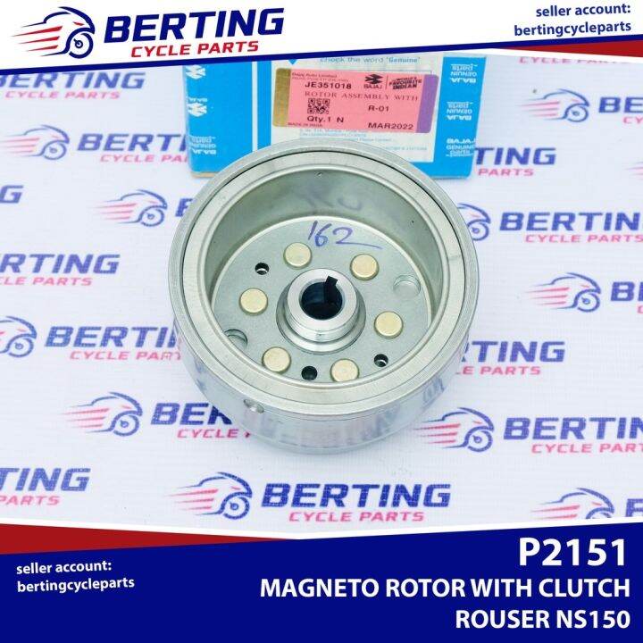 MAGNETO ROTOR WITH CLUTCH Rouser NS150 Genuine JE351018 | Lazada PH