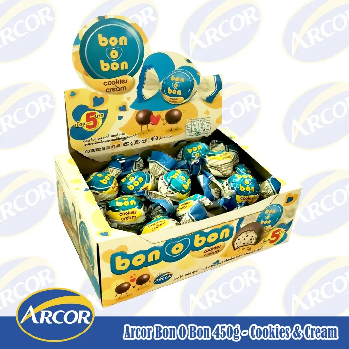 Arcor Bon o Bon Cookies and Cream 15gx30pcs (450g) | Lazada PH