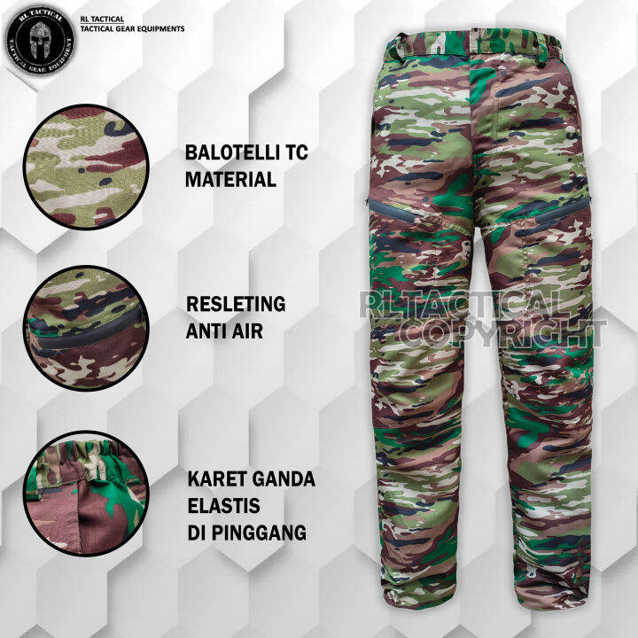 Celana Panjang Loreng NKRI TNI Terbaru/KASAD Terbaru Model Titans ...