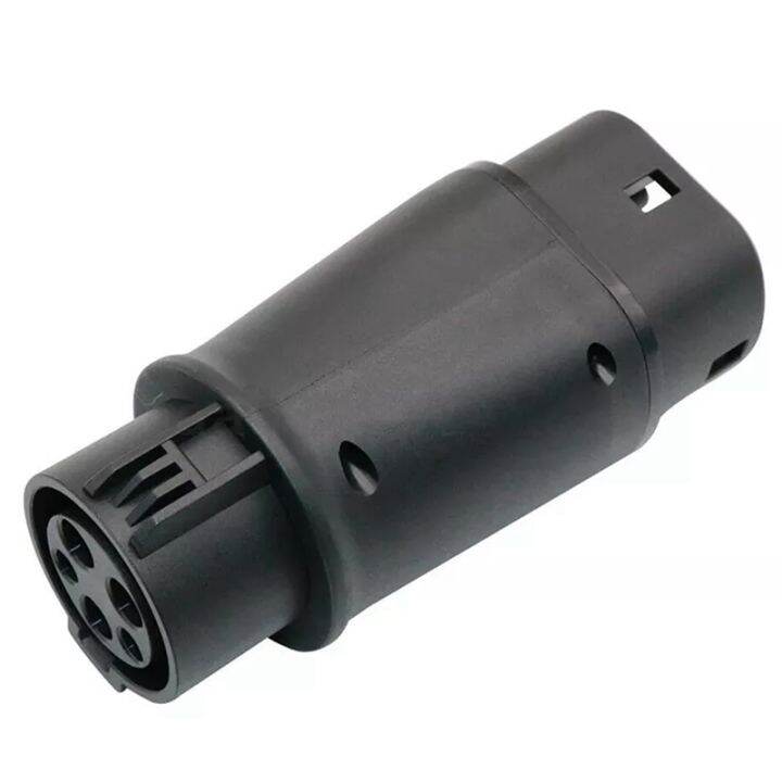EVSE EV Adaptor 32A J1772 Type 1 to Type 2 Plug EV Adapter, Electric ...