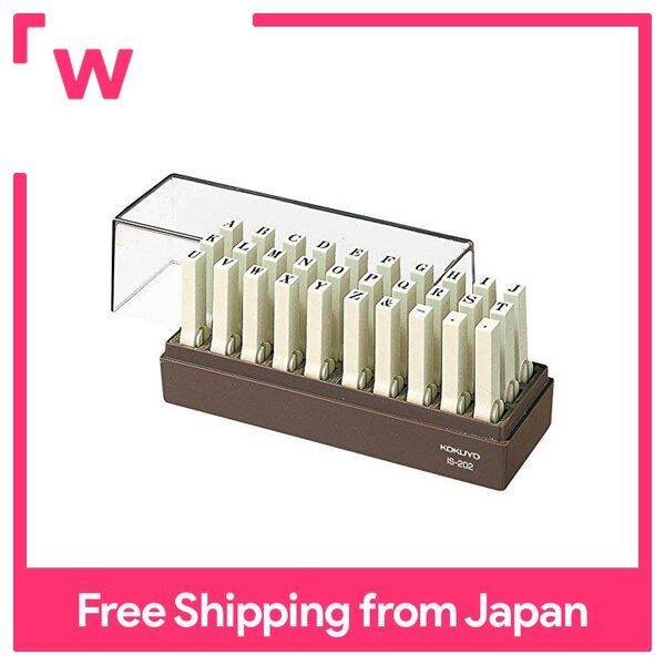 KOKUYO Endless Stamp English Character Set No.2 IS-202 | Lazada PH