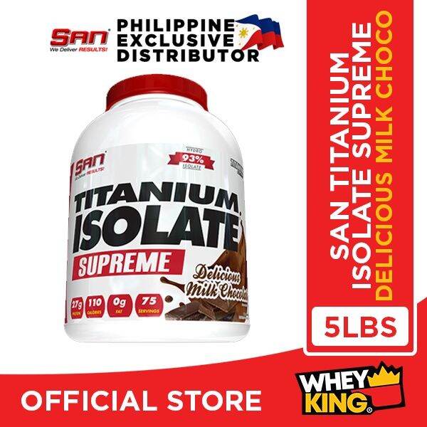 Immediate delivery Whey Protein - SAN Titanium Isolate Supreme HydroIso ...