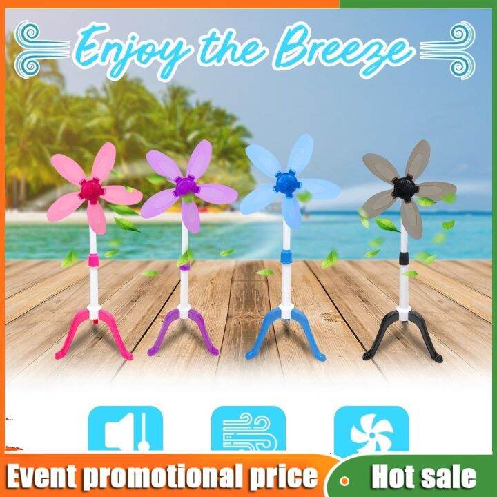 NEW 5 Elise Five Blades Stand Fan Family Small Electric Fan Factory ...