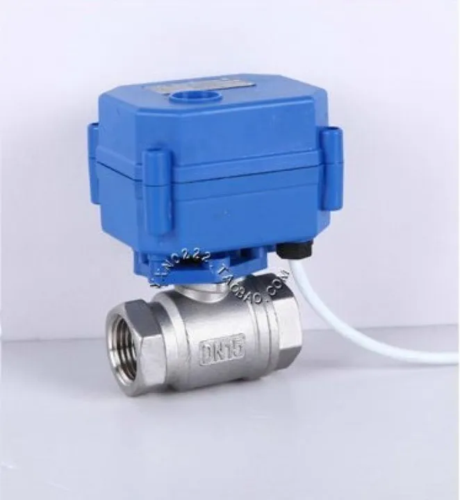 Two Way Stainless Steel Electric water Ball DN15 DN20 DN25 motorized ball valve DC5V DC12V DC24V ...