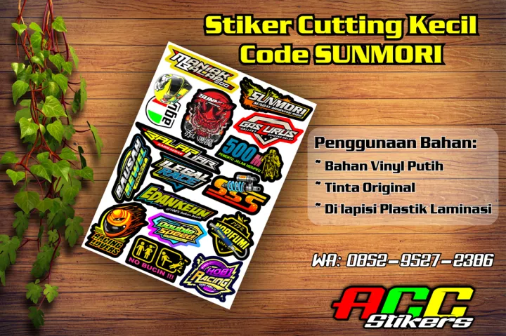 Stiker cutting Kecil keren | Lazada Indonesia