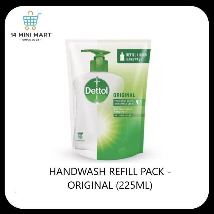 DETTOL Hand Wash Refill Pack (225g)- Original | Lazada