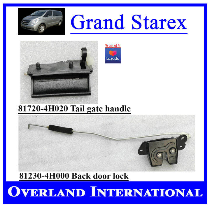 TAIL GATE DOOR HANDLE AND LOCK (Sold By Piece) FOR HYUNDAI GRAND STAREX ...