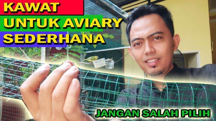 kawatram kandang rol 10m anti karat kawat kandang ayam/AVIARY HARGA ECER 1M X Tinggi-90Cm| Kawat ...