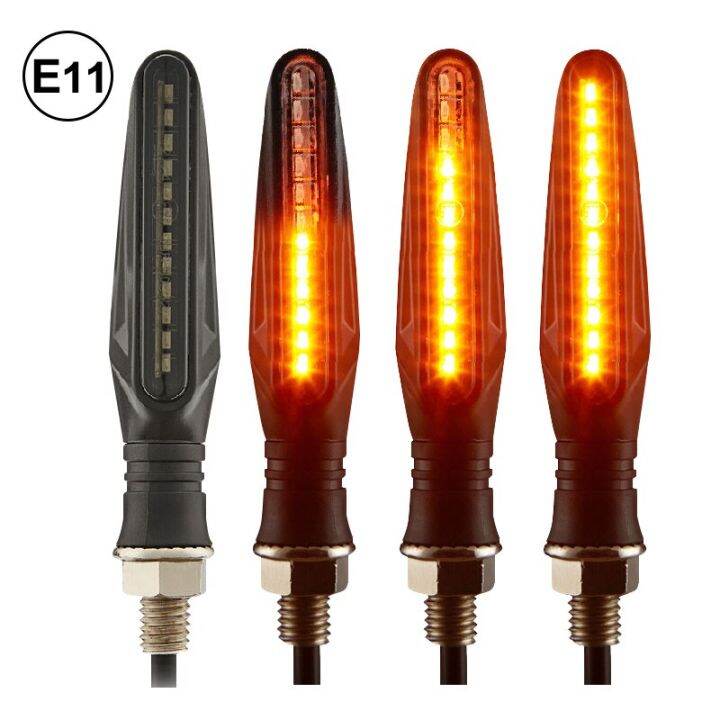 Led Motorcycle Directional Indicators E11 Approved Motorcycle Flasher ...