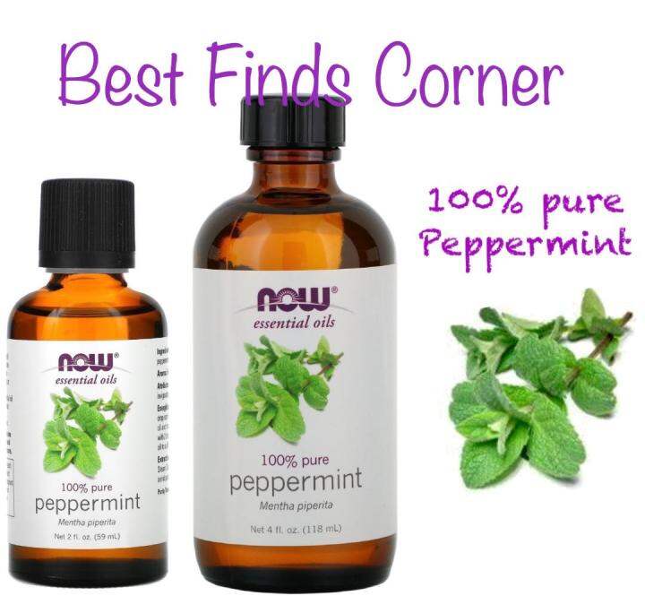 NOW Peppermint Essential Oils 30mL / 59mL / 118mL | Lazada PH