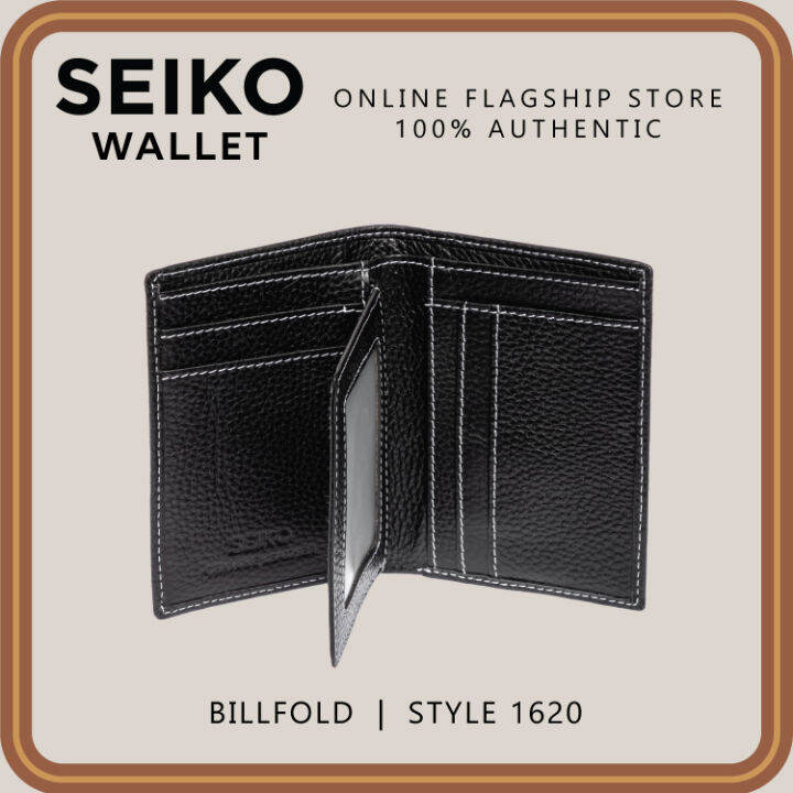 Seiko Wallet - Genuine Leather Slim Billfold - 1620 | Lazada PH