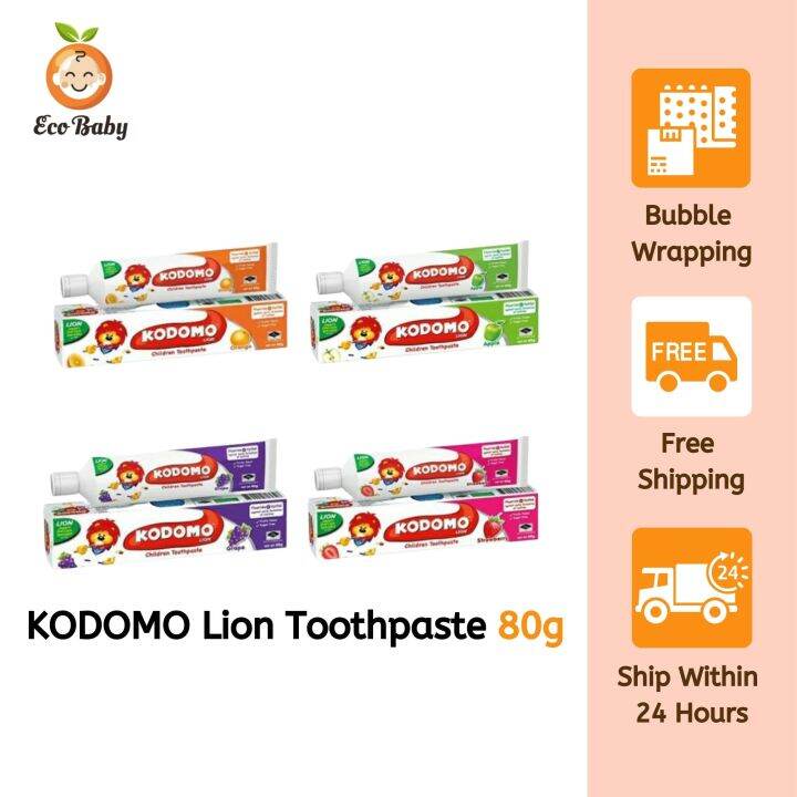 Kodomo Lion toothpaste 80g | Lazada