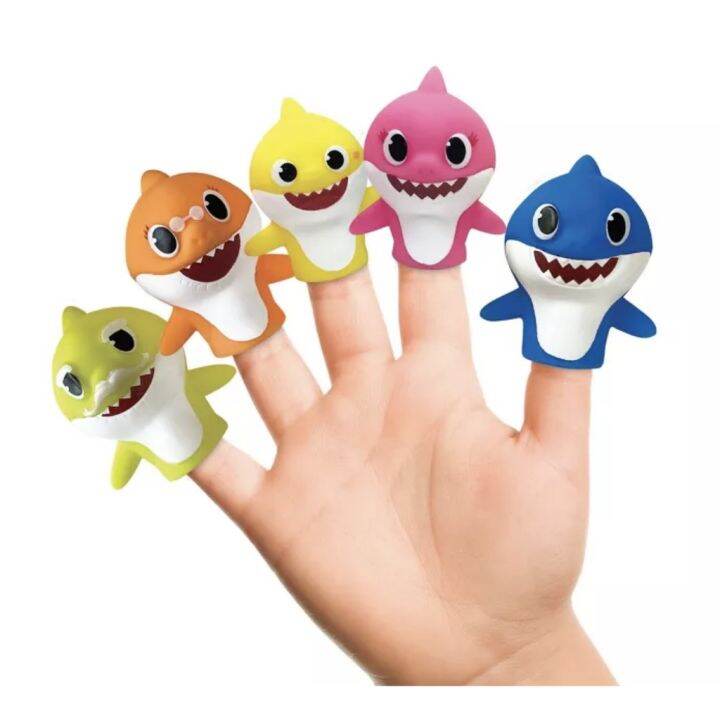 Pinkfong Baby Shark Bath Finger Puppets | Lazada PH