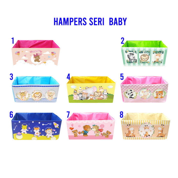Box Hampers Baby Kotak Hampers Box Gift Souvenir Aqiqah Sebulan ...