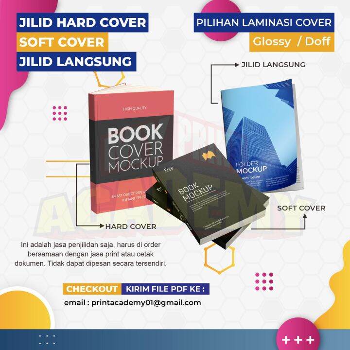JILID HARD COVER, JILID SOFT COVER, JILID LANGSUNG, JILID MAKALAH ...