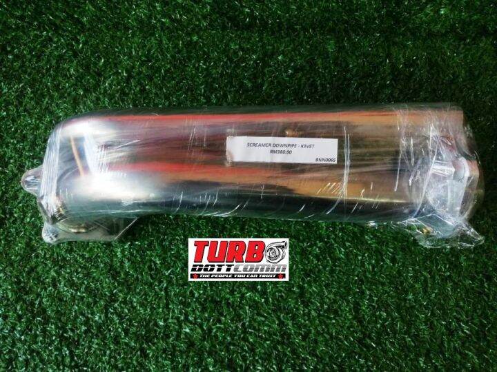 TURBODOTTCOMM TURBO SCREAMER DOWNPIPE DAIHATSU L200 K3FET YRV STAINLESS ...