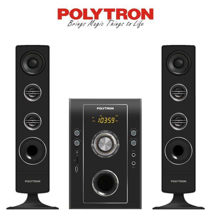 SPEAKER POLYTRON PMA 9526 / PMA9526 [BLUETOOTH / AUX / USB / KARAOKE ] (GARANSI RESMI) | Lazada ...