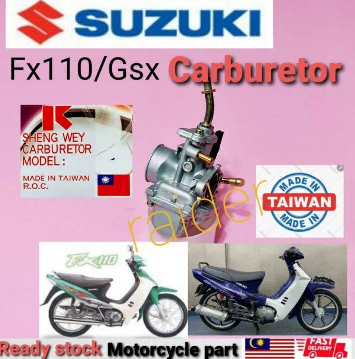 Suzuki GSX FX110 Carburetor assy Taiwan | Lazada