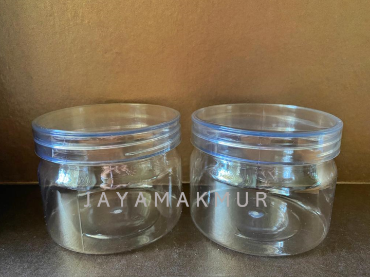 Toples Plastik 350 ml / Toples Plastik Bening 330 ML / Jar Toples Kue ...