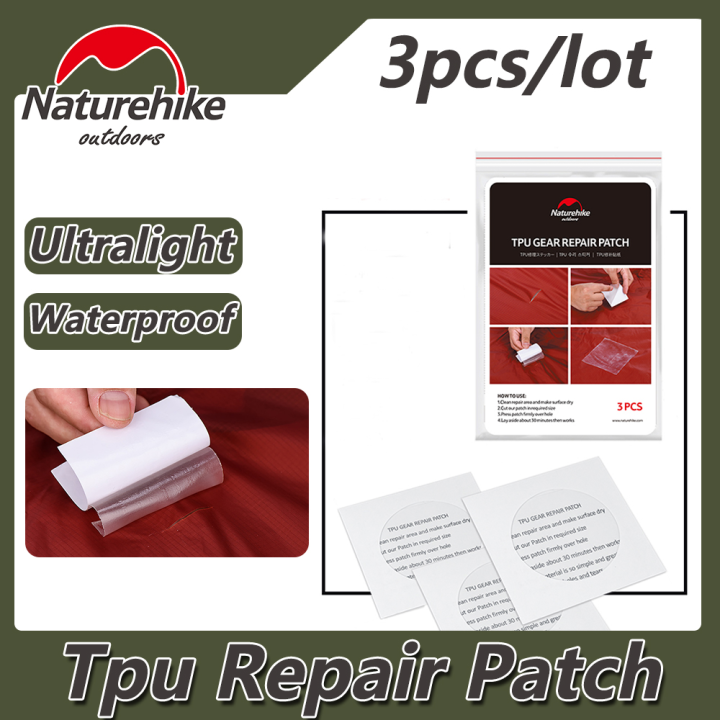 Naturehike TPU Gear Repair Patch 3pcs/lot Waterproof Patch Tent ...