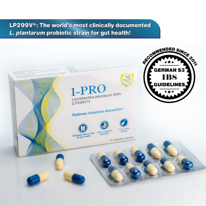1-PRO Lactobacillus Plantarum 299v (LP299V) Capsules 30s (EXP: OCT'24 ...