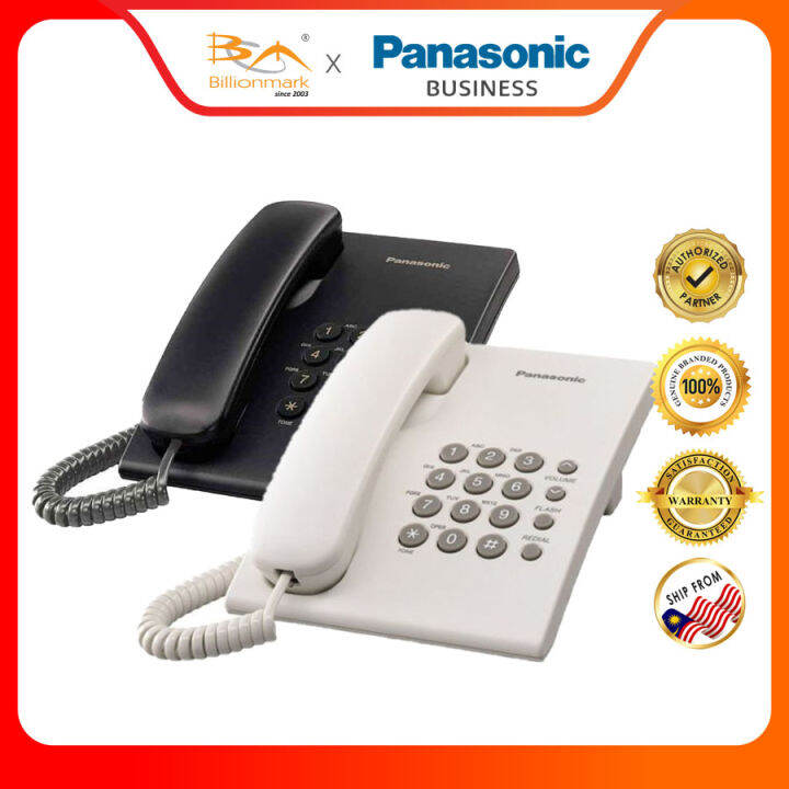 Panasonic KX-TS500 KX-TS500ML Single Line Telephone Office Or Home | BILLIONMARK | Lazada