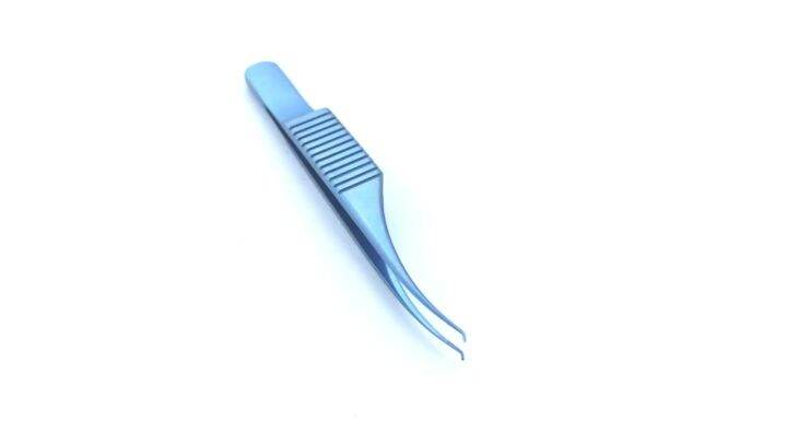 75mm Dental tweezers Colibri beaked fine pierse tips Toothed Forceps ...