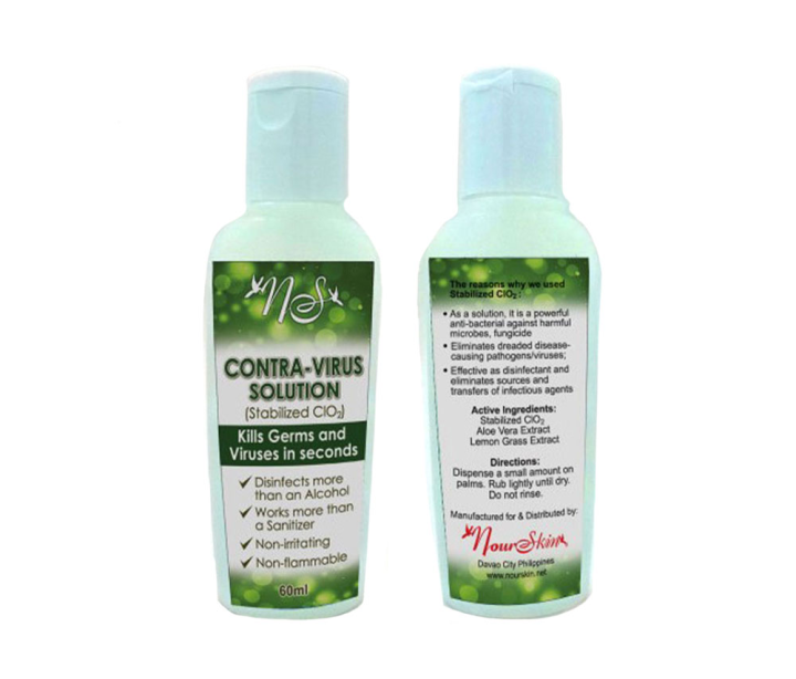 NourSkin Contra-Virus Solution (60ml) | Lazada PH