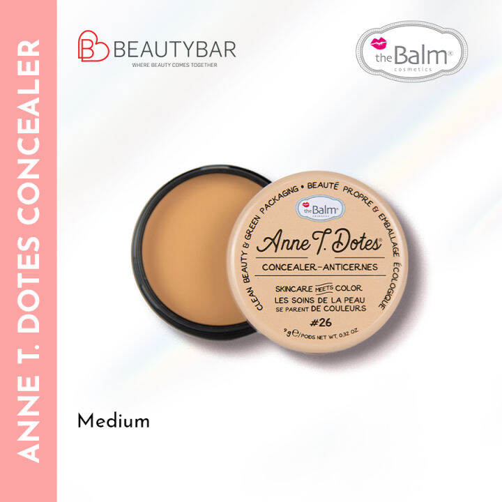 TheBalm Anne T. Dotes Concealer Medium [Beauty Bar] [Makeup] [Face ...