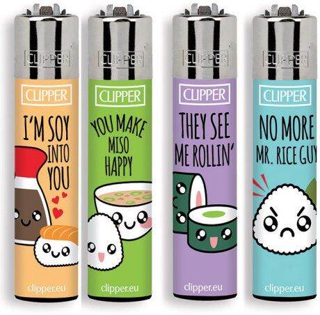 Clipper Lighter with Sushi Fun Design, 1 unit | Lazada