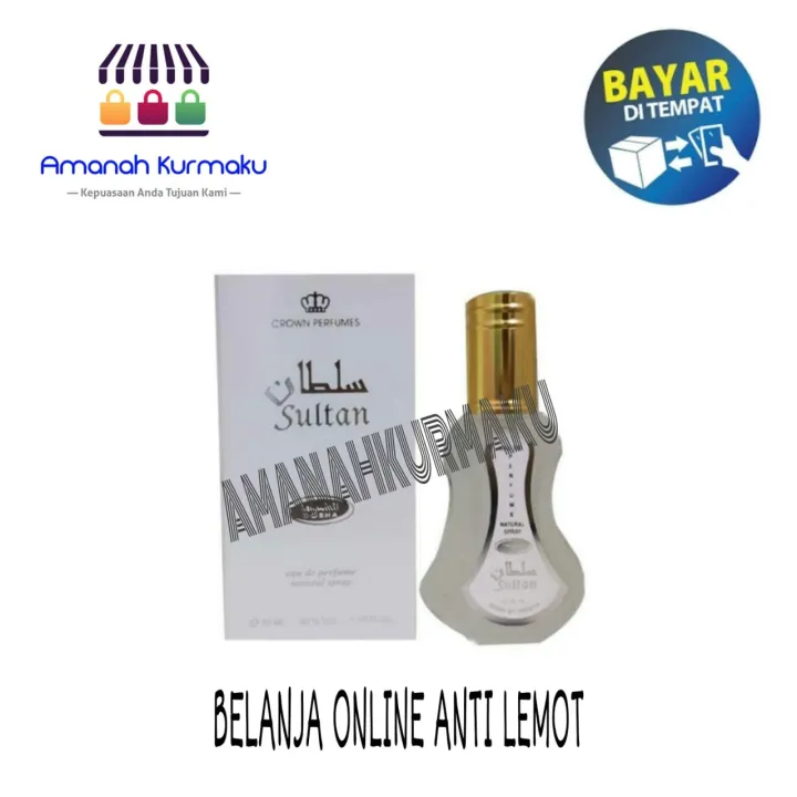 Parfum Sultan Dobha Spray 35ml Original - Parfum Arab Sultan - Parfum ...