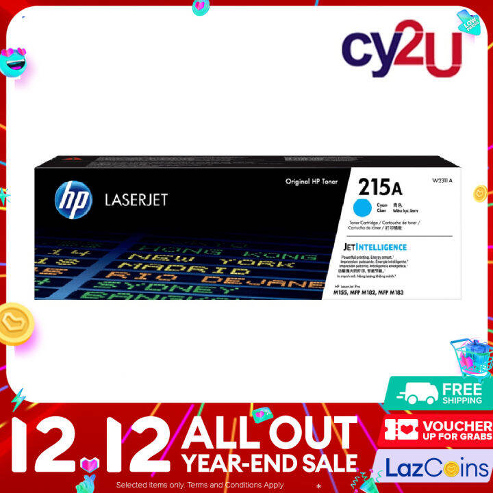 HP 215A Cyan Original LaserJet Toner Cartridge (W2311A) | Lazada