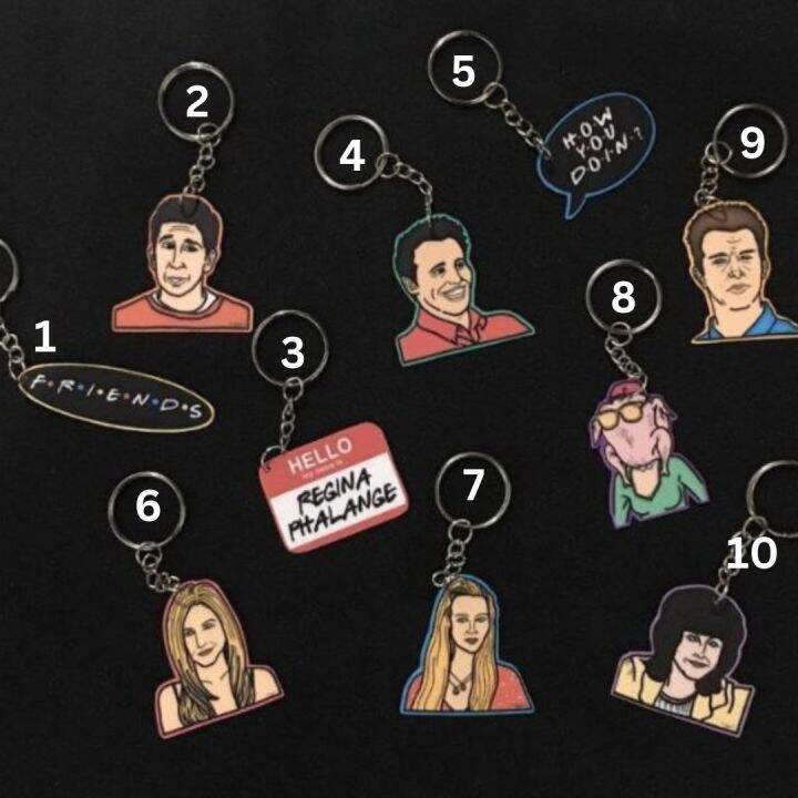 Friends Keychains PVC | Lazada PH