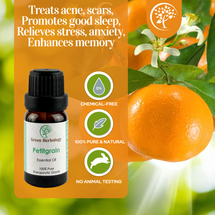 Pure Petitgrain Essential Oil | Lazada