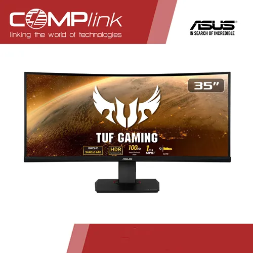 ASUS TUF Gaming VG35VQ Gaming Monitor – 35 inch WQHD (3440x1440 ...