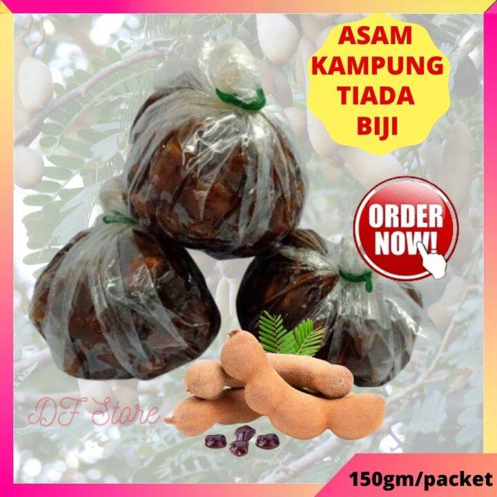 ASAM JAWA KAMPUNG 150 GRAM (BUATAN MUSLIM) Kampung Made Asam Jawa Bulat ...