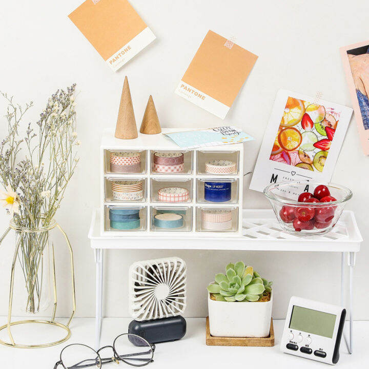 Uni.Y กล่องเก็บของลิ้นชักน่ารักบนโต๊ะขนาดเล็ก Drawer storage box ...