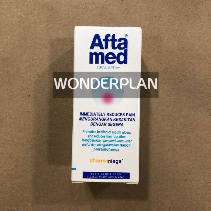 Wonder Plan Pharmaniaga Aftamed Oral SPray 20ml 320019 [Mouth Ulcers ...