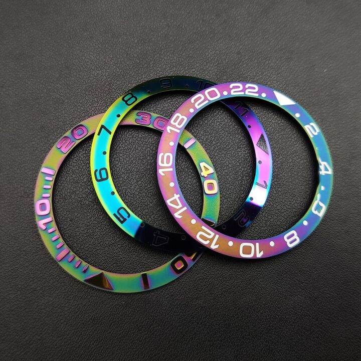 38Mm Watch Bezels Mouth Watch Accessories New Color Watch Bezel GMT ...