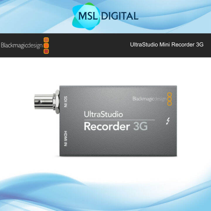 Blackmagic Design UltraStudio Recorder 3G | Lazada