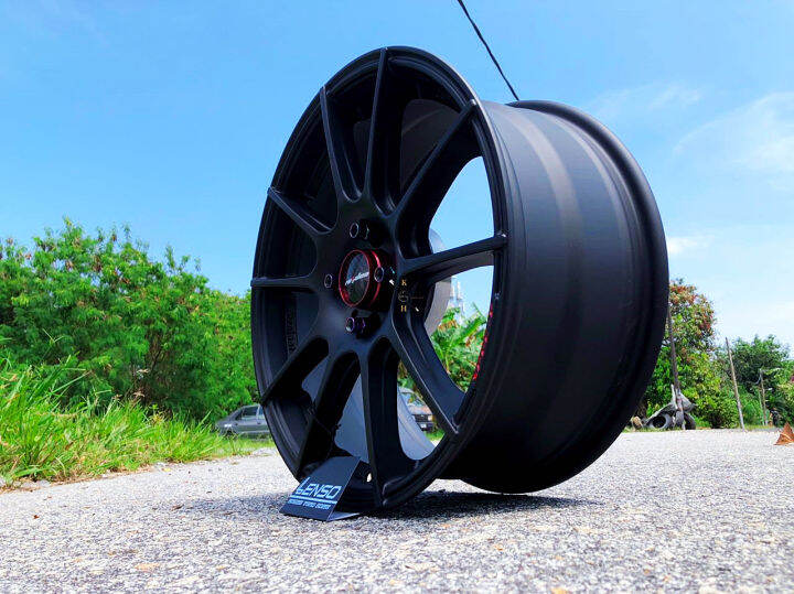 ORIGINAL LENSO Project D Spec F Sport Rim 17x7.5 4x100 73/67 - Made from Thailand - Ready Stock ...