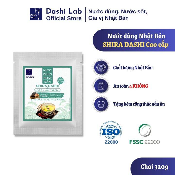 Nước Dùng Nhật Bản SHIRA DASHI Cao Cấp Hương Vị Thanh Ngọt Tự Nhiên ...