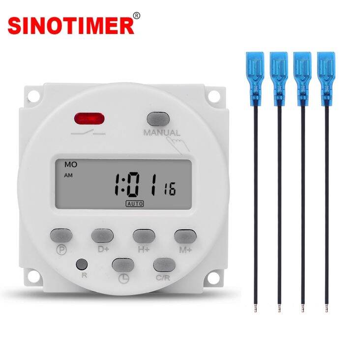 Minutes Timer Switch 220v Programmable Digital Timer Switch Relay ...