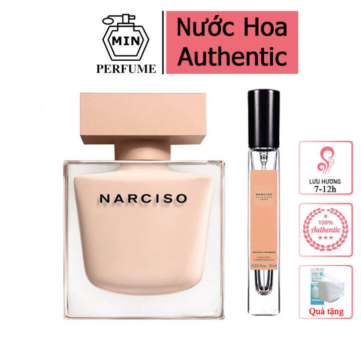 Nước Hoa Nữ Narciso Poudree - Hương hoa cỏ, xạ hương chiết 5-10-20ml | Lazada.vn