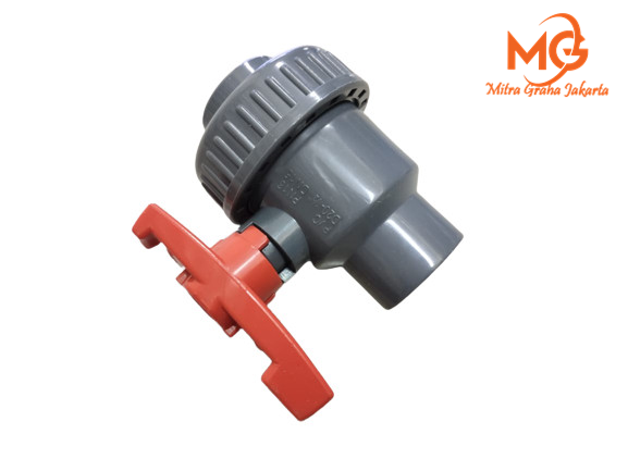 MG Ball Valve Balvalve + Watermur Water Mur PVC Polos 1/2" Inch Mdl ...