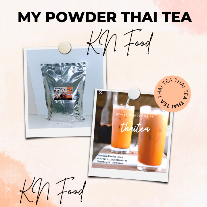 Reguler Powder Rasa Thai Tea - Bubuk Minuman Thai Tea 1 Kg | Lazada ...