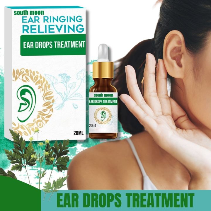 BEST SELLING South Moon Tinnitus Liquid Ear Drops Infection Treatment ...